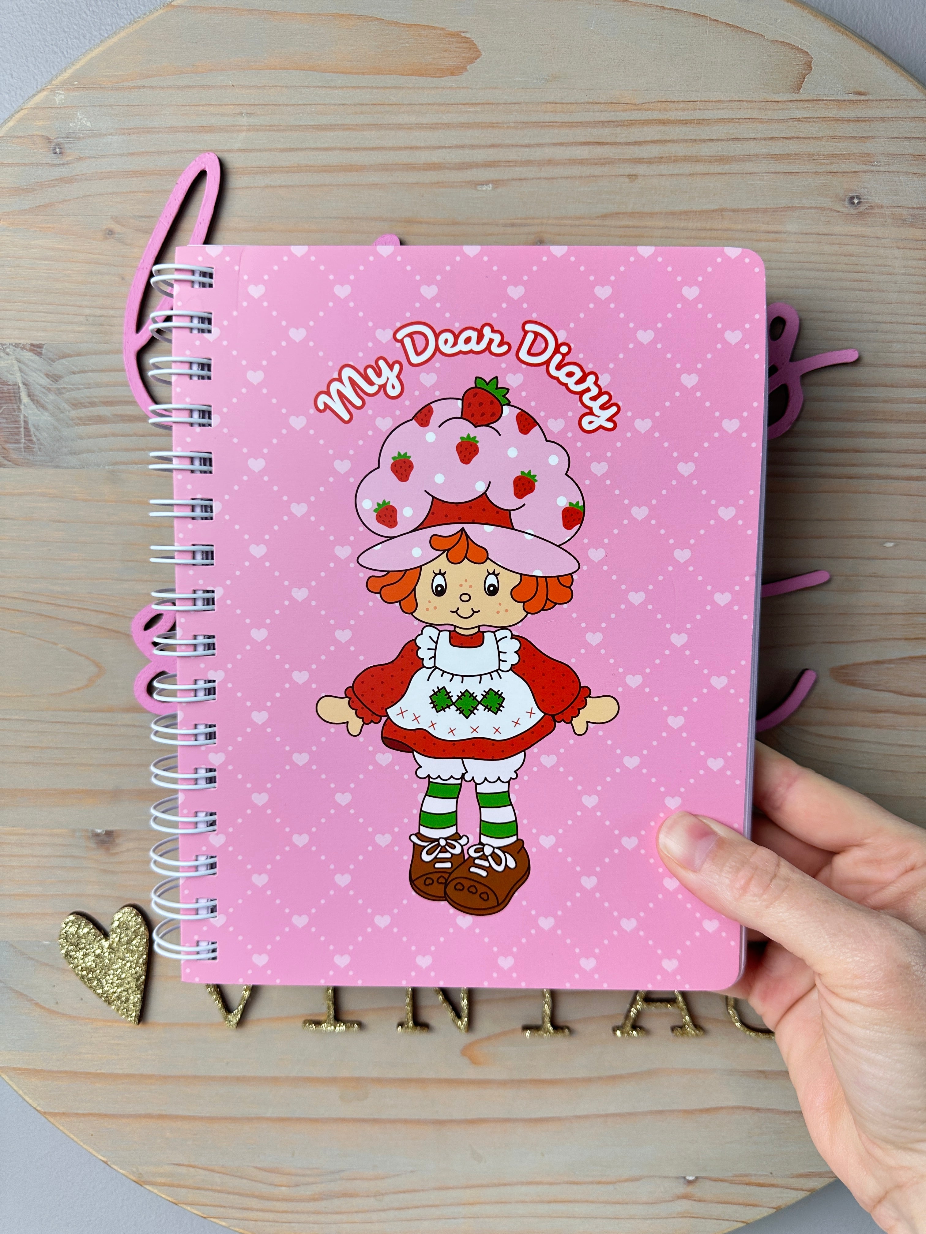 Strawberry Shortcake Berry Dream Diary Notebook [Pipsticks] – Life Is ...