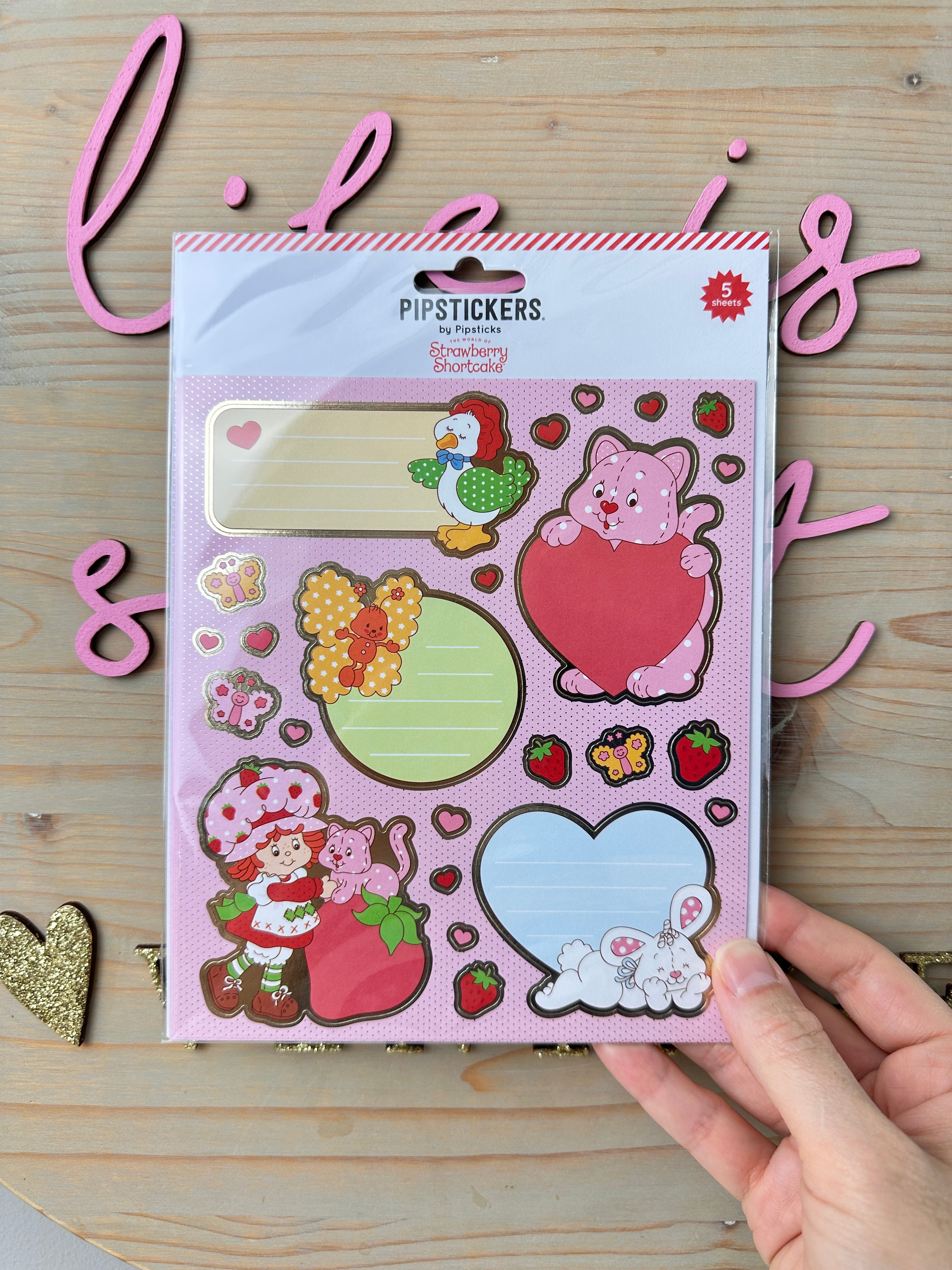 Strawberry Shortcake Berry Friendly Labels [Pipsticks] – Life Is Sweet ...